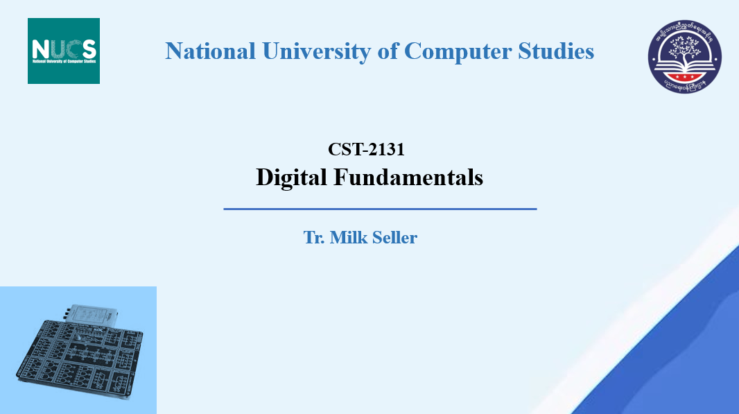 All courses | NUCS-iEdu